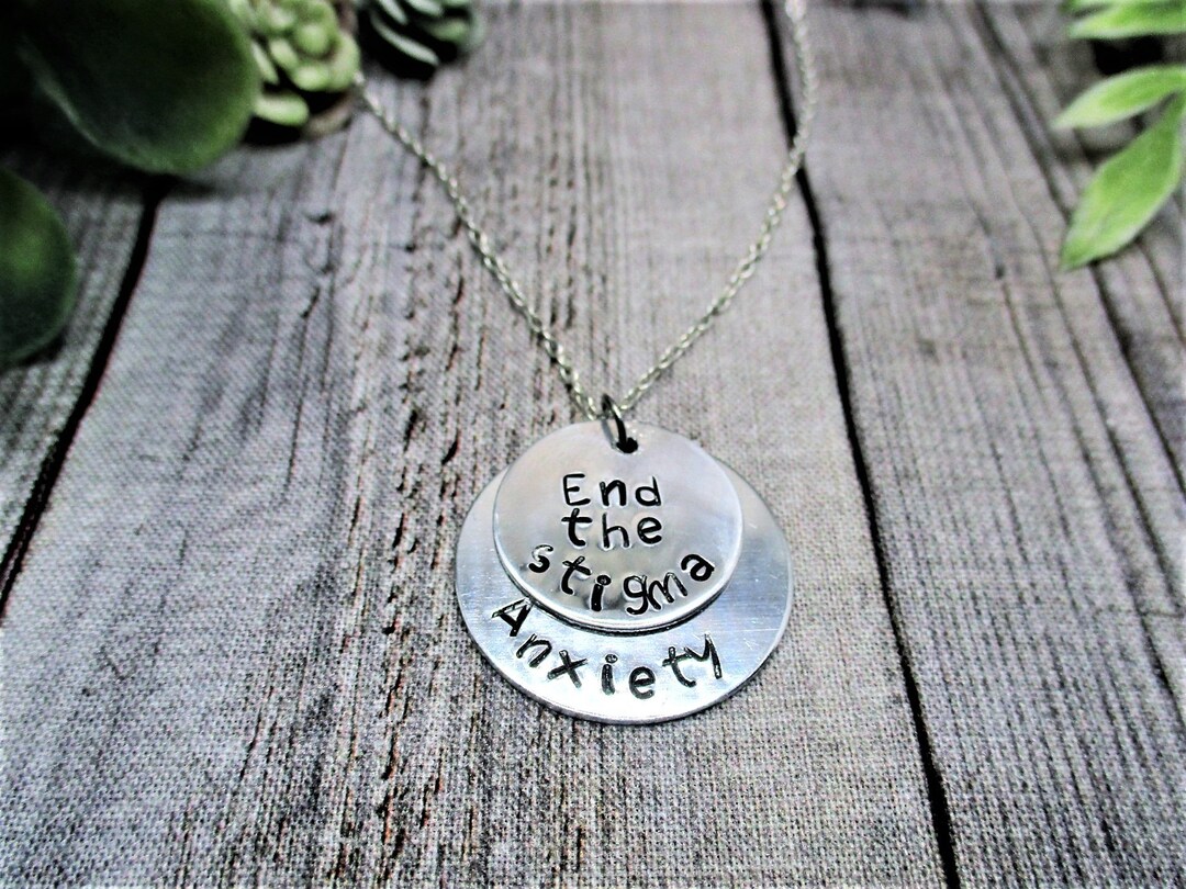 End the Stigma Necklace Mental Health Necklace Anxiety Necklace Gifts ...