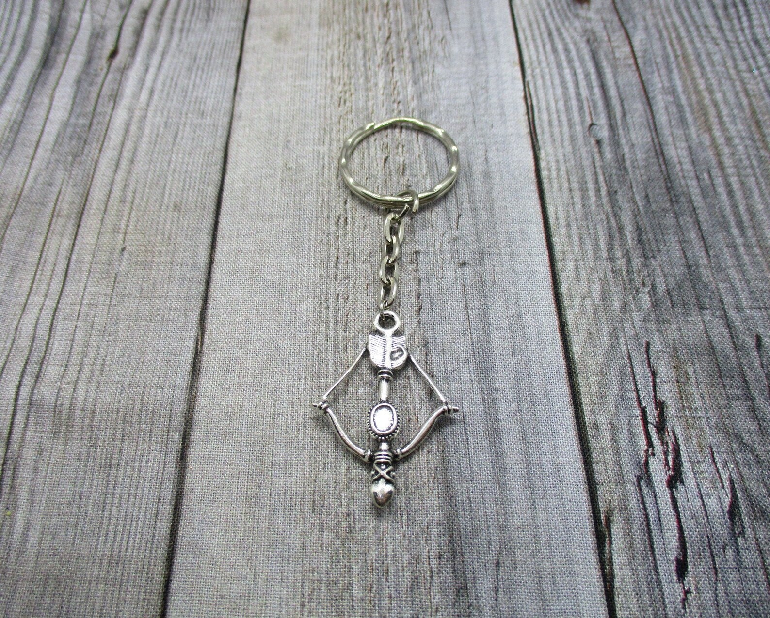 Crossbow Keychain Arrow Keychain Bow and Arrow Keychain | Etsy