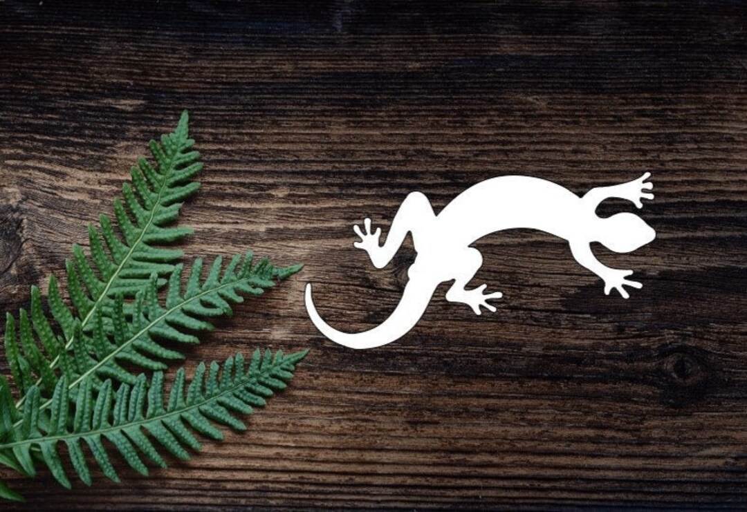 Vinyl Lizard Decal for Water Bottle Lizard Sticker Cup Sticker Laptop ...