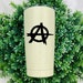 Vinyl Anarchy Decal for Water Bottle Anarchy Sticker Cup Sticker Laptop ...