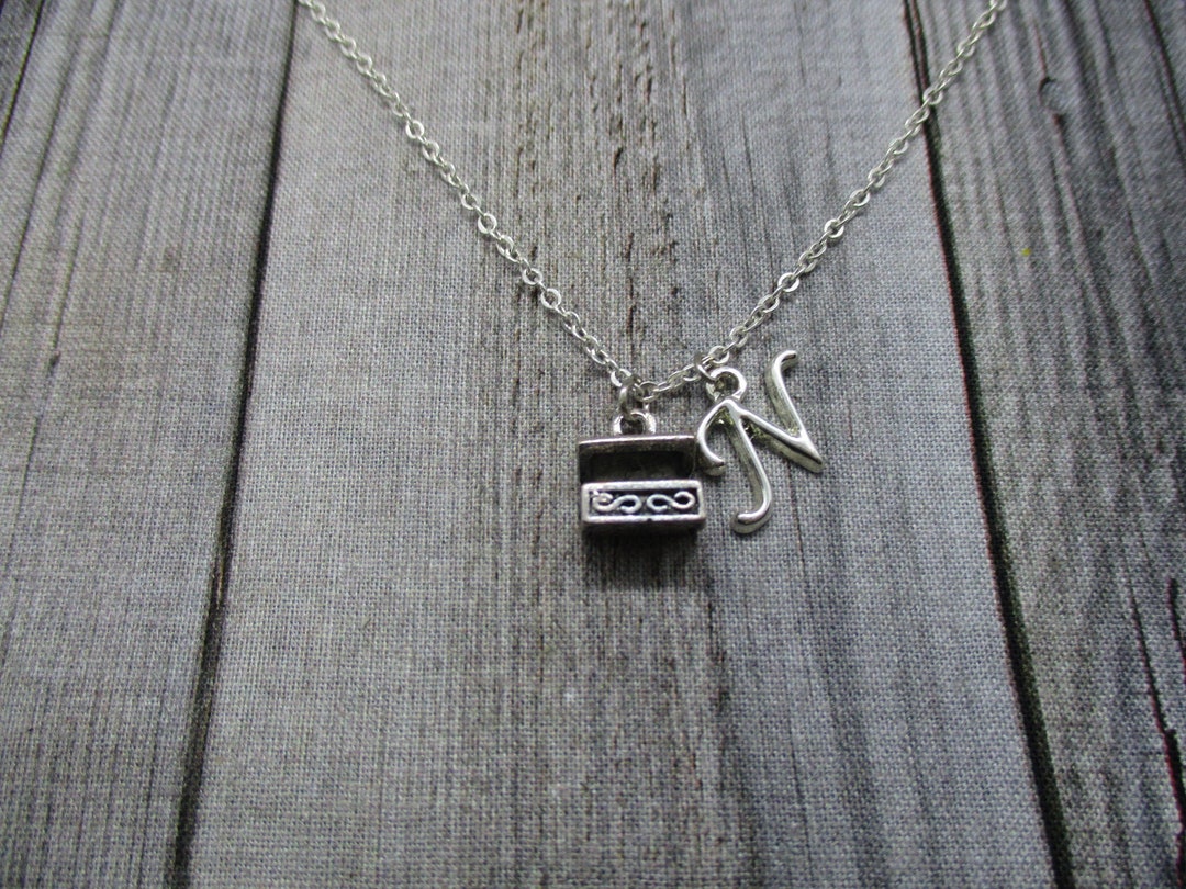 Treasure Chest Necklace Personalized Gamer Gift Minimalist Pirate ...