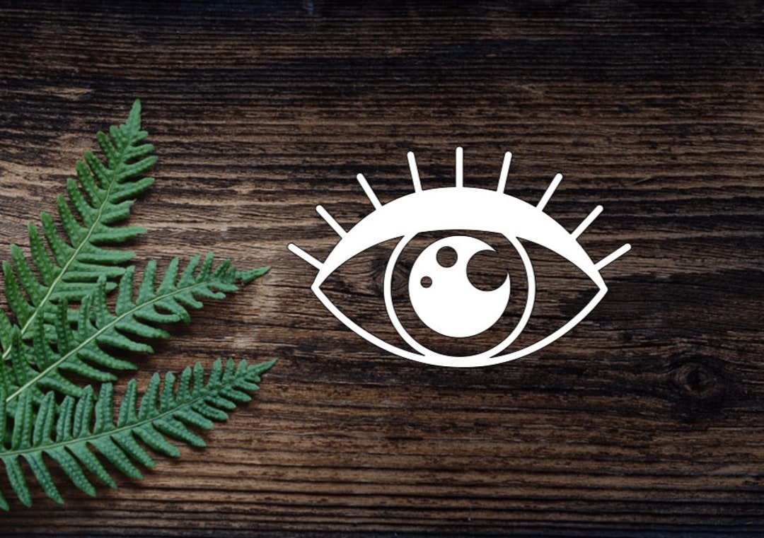 Vinyl Eye Decal for Water Bottle Eye Sticker Cup Sticker Laptop Decal ...