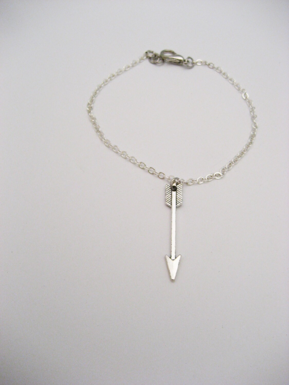 Arrow Charm Bracelet Arrow Jewelry Archery Jewelry Bow | Etsy