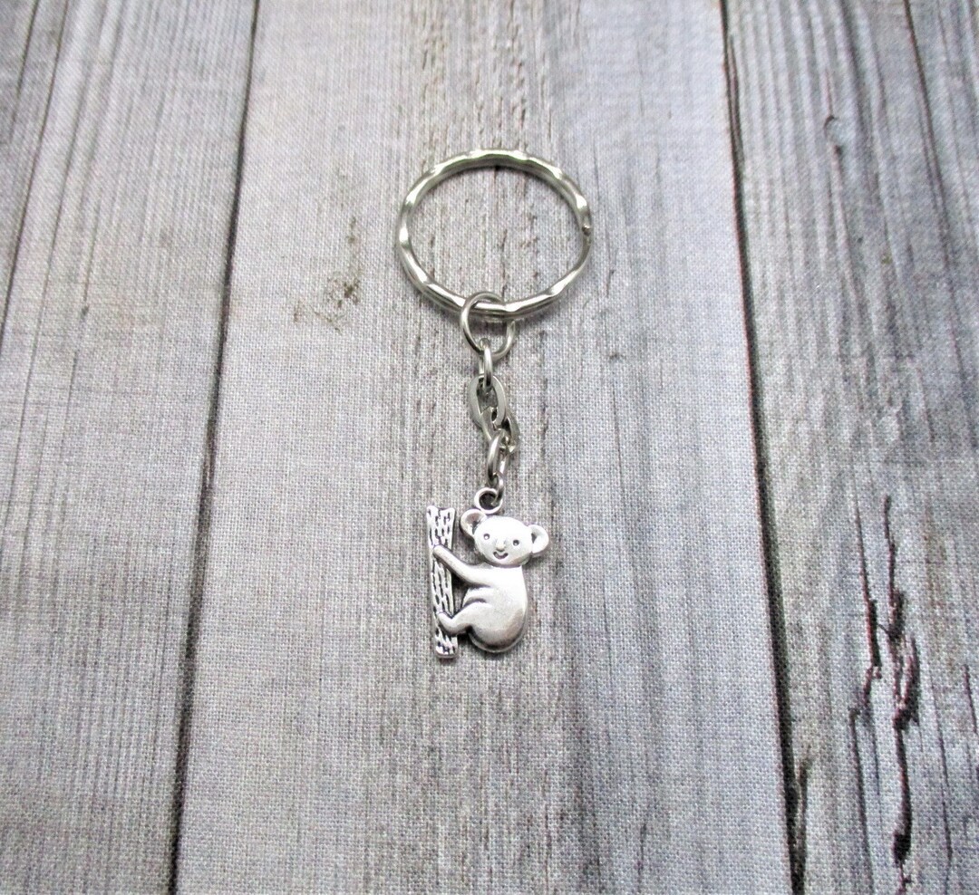 Koala Bear Keychain Cute Gift - Etsy