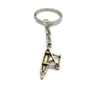 Canoe Keychain Outrigger Keychain Canoe Keychain Outdoors Adventure ...