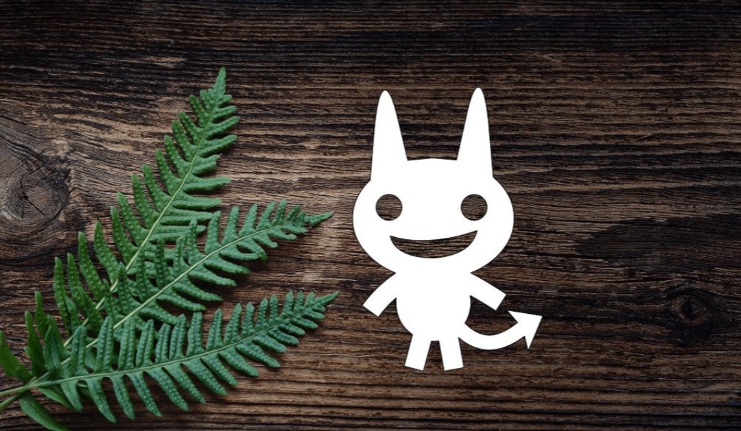 Vinyl Demon Decal for Water Bottle Demon Sticker Cup Sticker Laptop ...