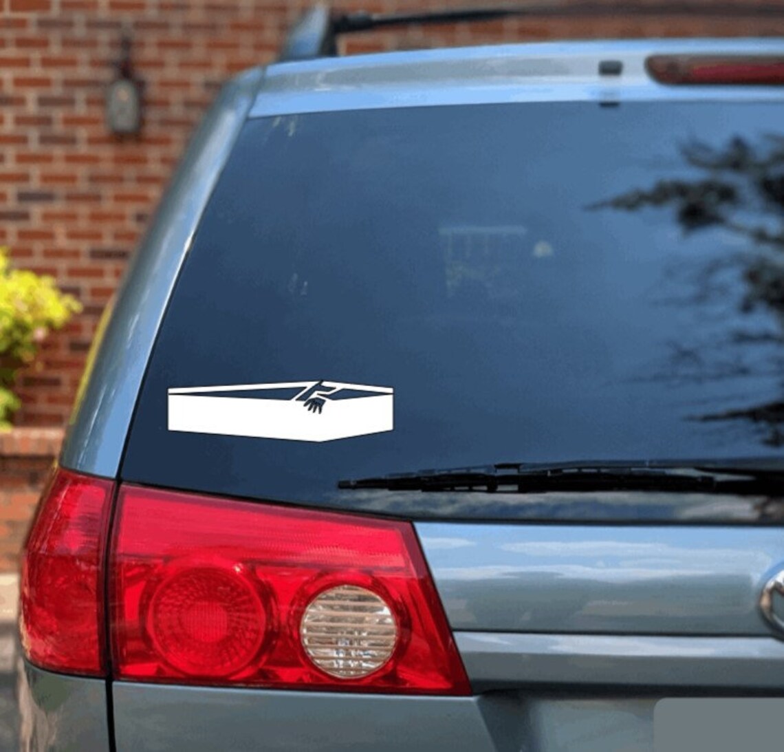 Coffin Decal Halloween Vinyl Decal for Bumper Sticker Laptop - Etsy