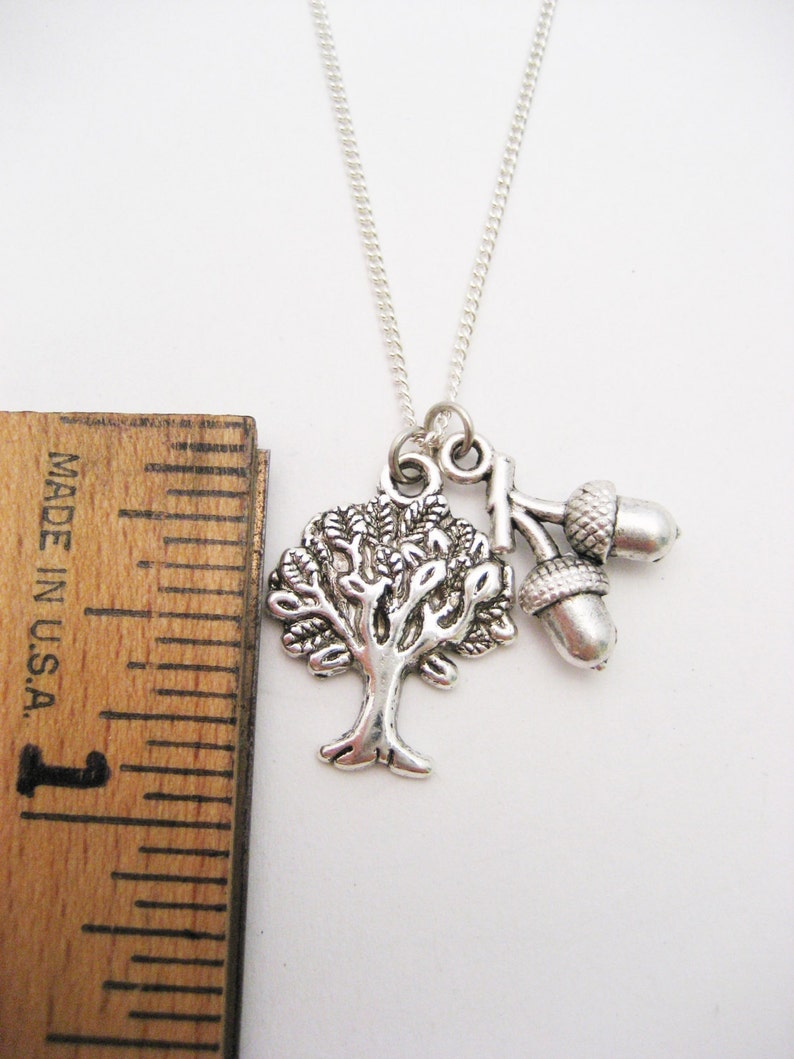 Oak Tree Necklace Oak Tree Jewelry Acorn Necklace Nature - Etsy Canada
