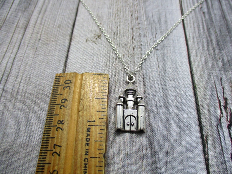 Castle Necklace Castle Gate Necklace Castle Jewelry - Etsy