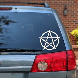 Vinyl Pentacle Decal for Tumbler Cup, Laptop, Car Pentagram Sticker Cup ...
