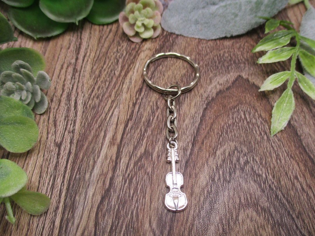 Violin Keychain Musical Instrument Keychain Musicians Gifts for Her ...