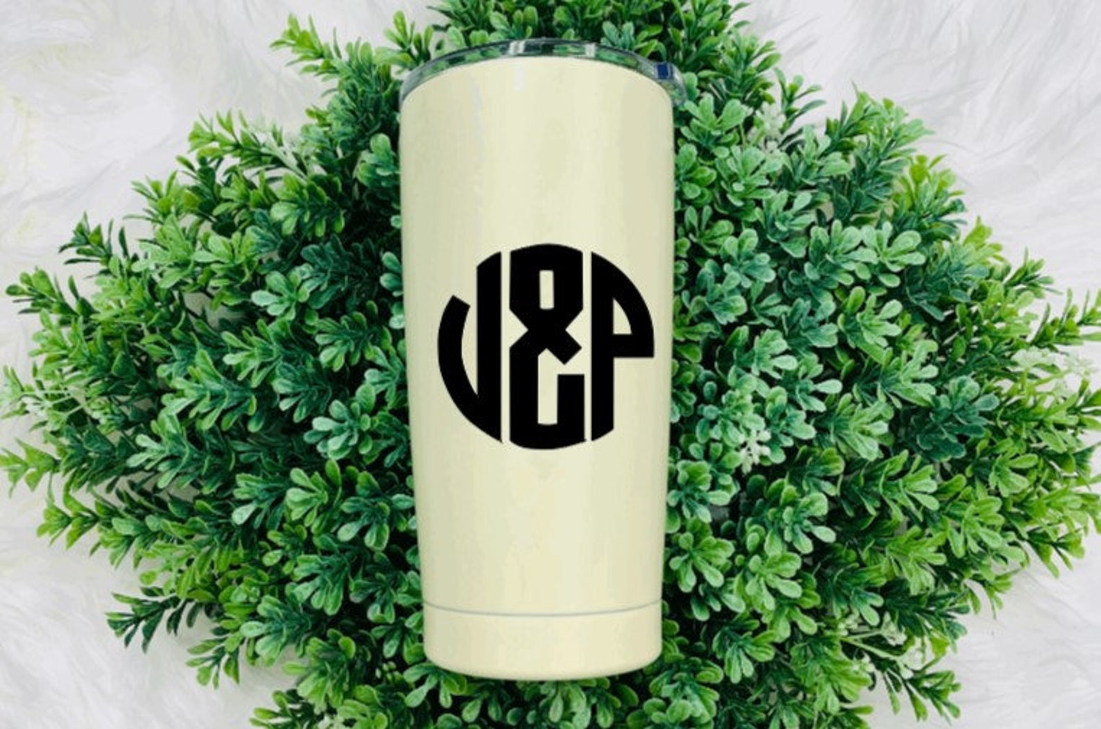 Personalized Vinyl Monogram Decal Customized Initials Window | Etsy