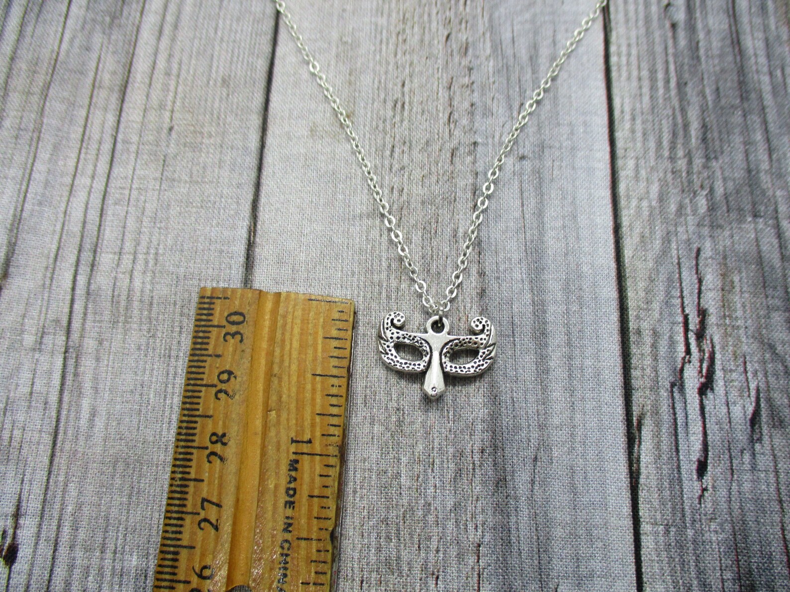 Fox Masquerade Mask Necklace Mardi Gras Necklace Masquerade - Etsy