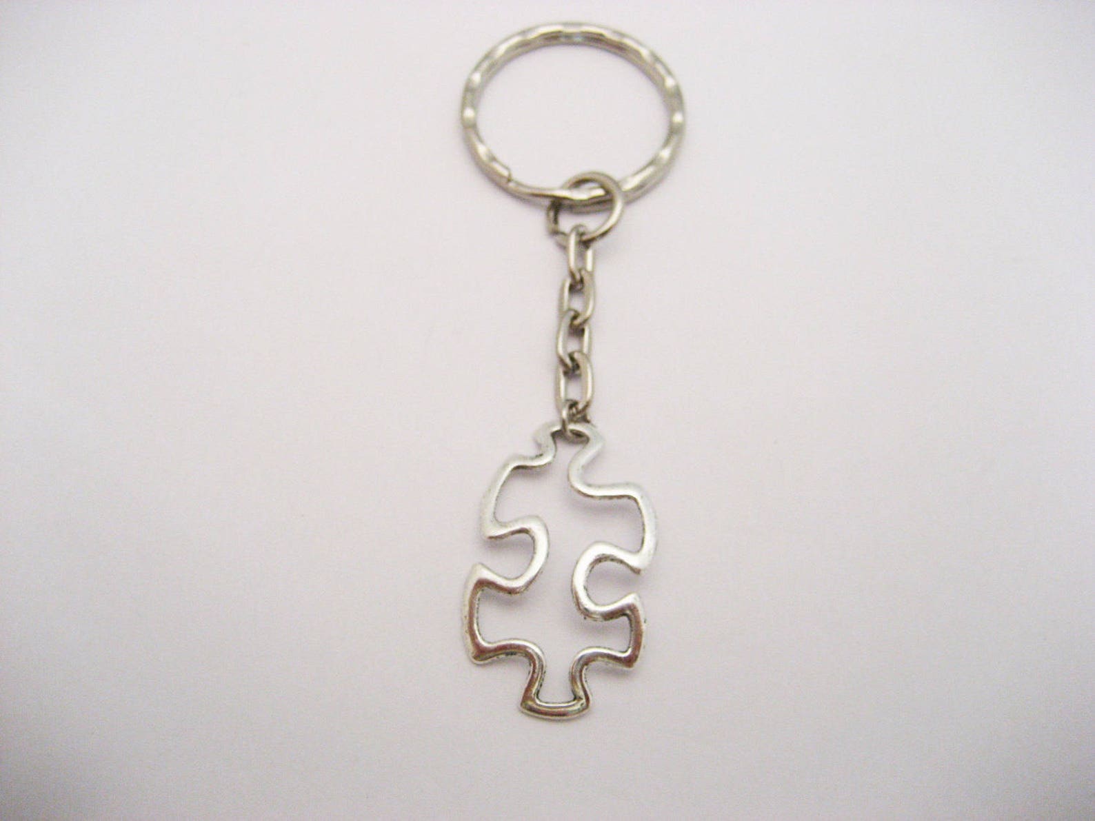 Puzzle Keychain Puzzle Piece Keychain Gifts Under 10 - Etsy