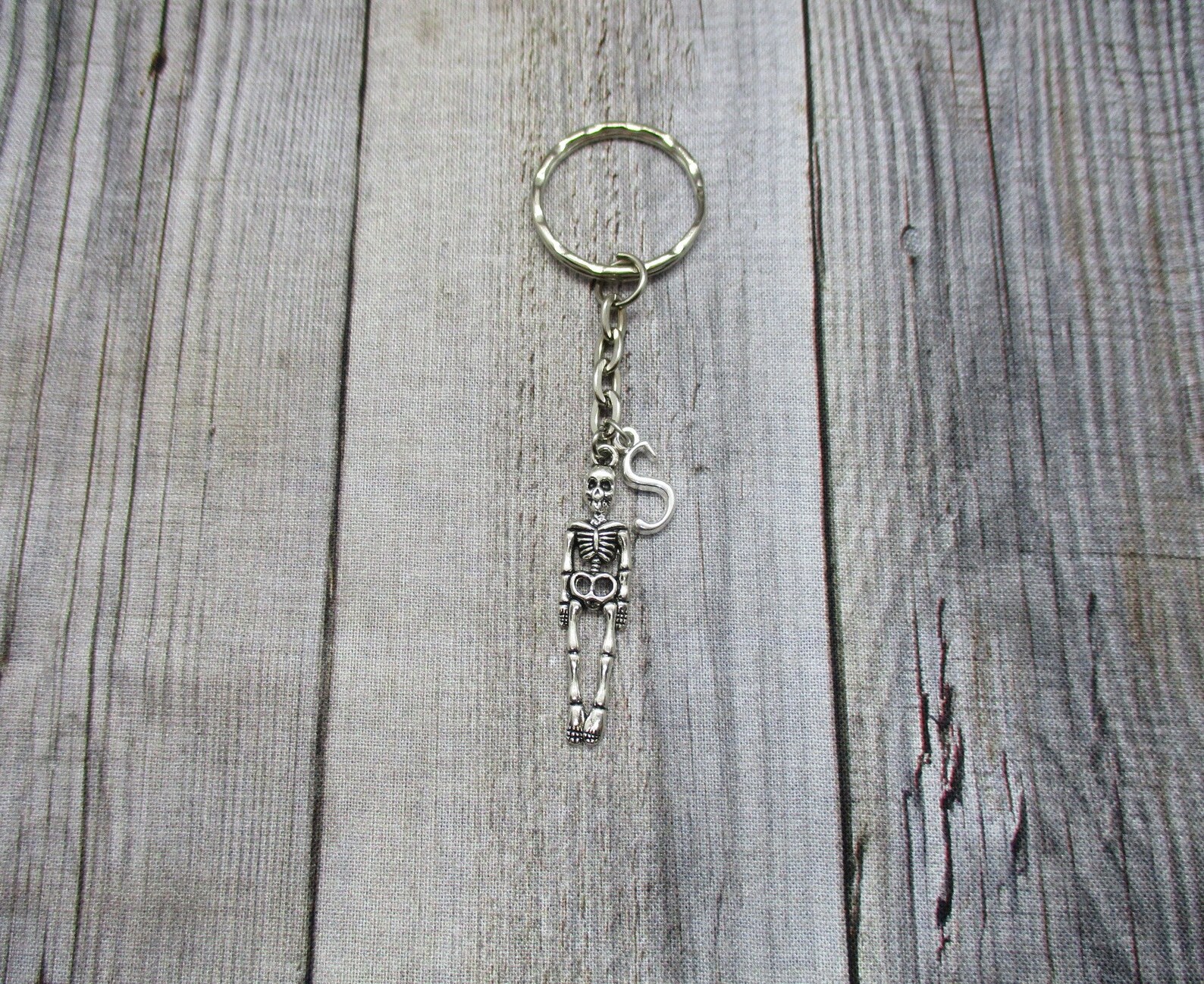 Skeleton Keychain Customized Personalized Gifts Human Skeleton | Etsy