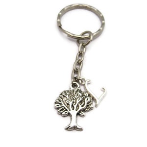 Tree Keychain Tree of Life Keychain Personalized Keychain - Etsy