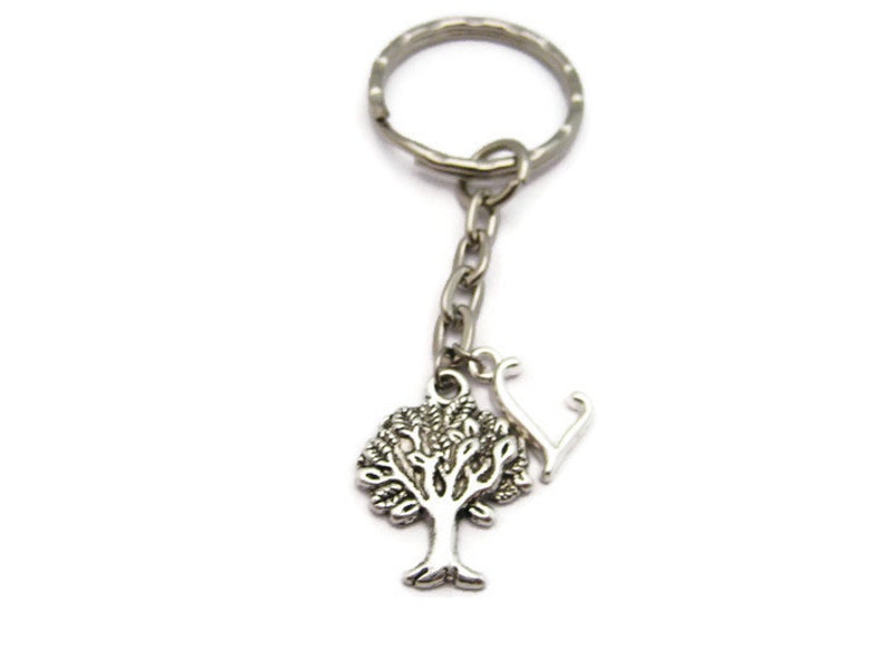 Tree Keychain Tree of Life Keychain Personalized Keychain | Etsy