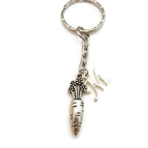 Carrot Keychain Veggie Keychain Food Keychain Vegetable Keychain ...