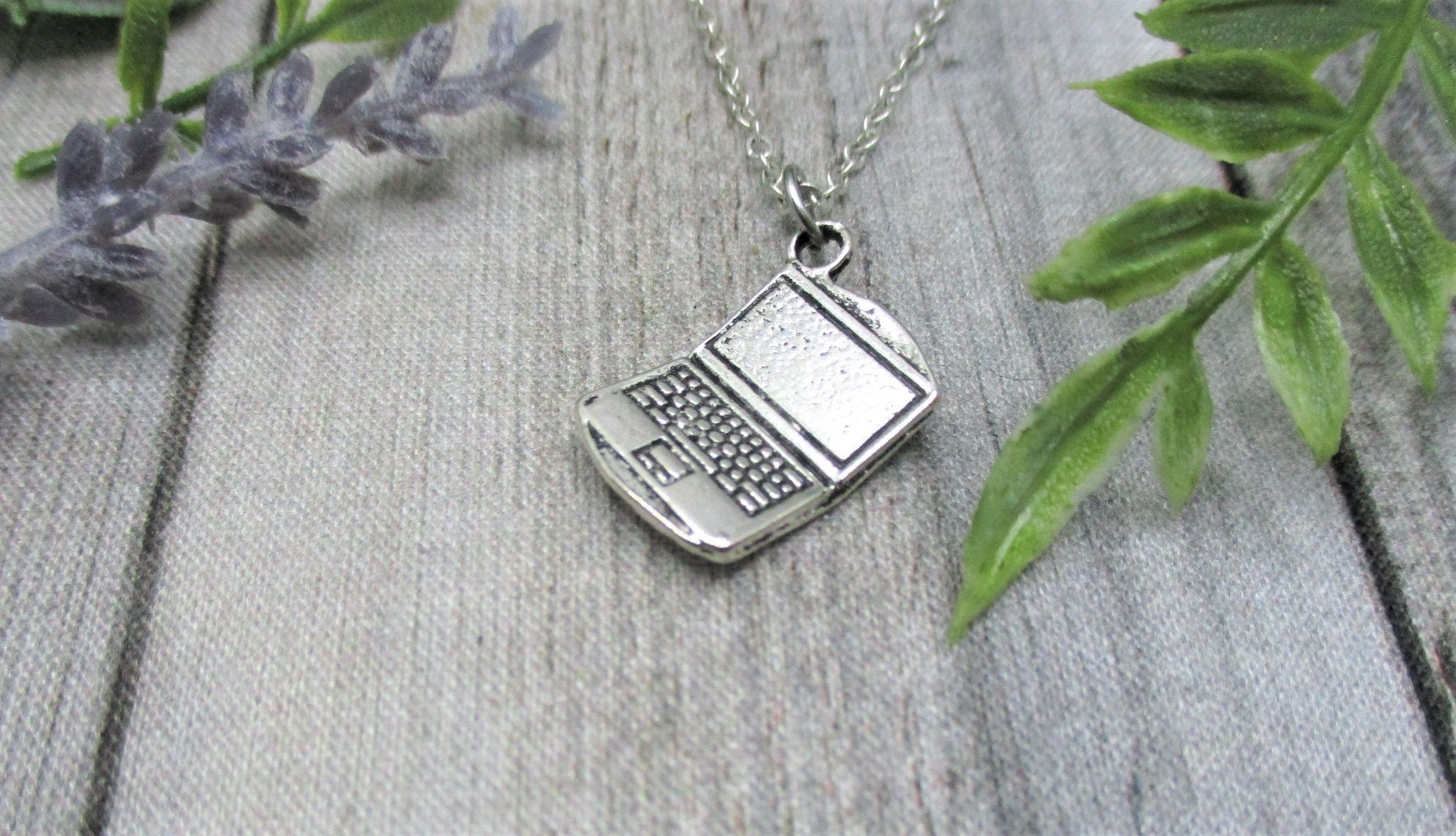Laptop Necklace Computer Necklace Gifts for Him / Her Laptop - Etsy UK