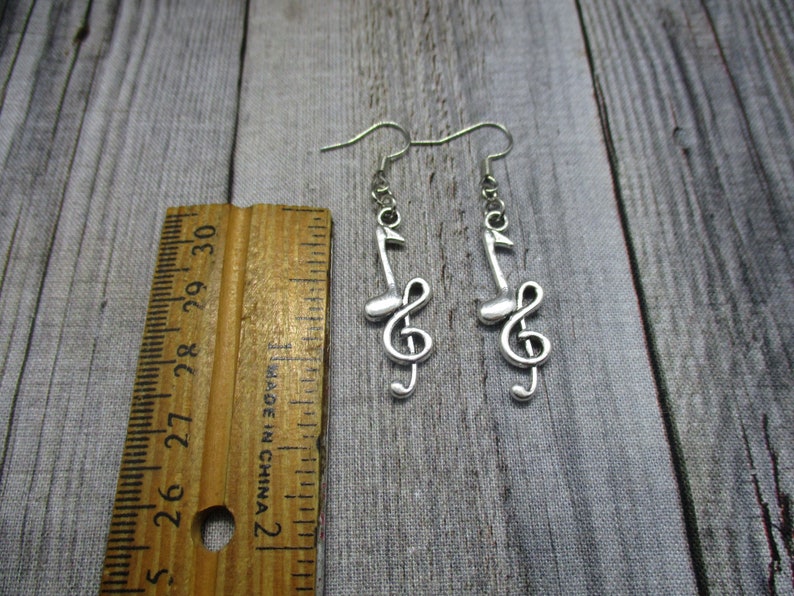 Music Note Earrings Music Earrings Music Lovers Gifts for Her - Etsy