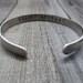 Secret Message Bracelet Hand Stamped Bracelet Hidden Message Jewelry ...