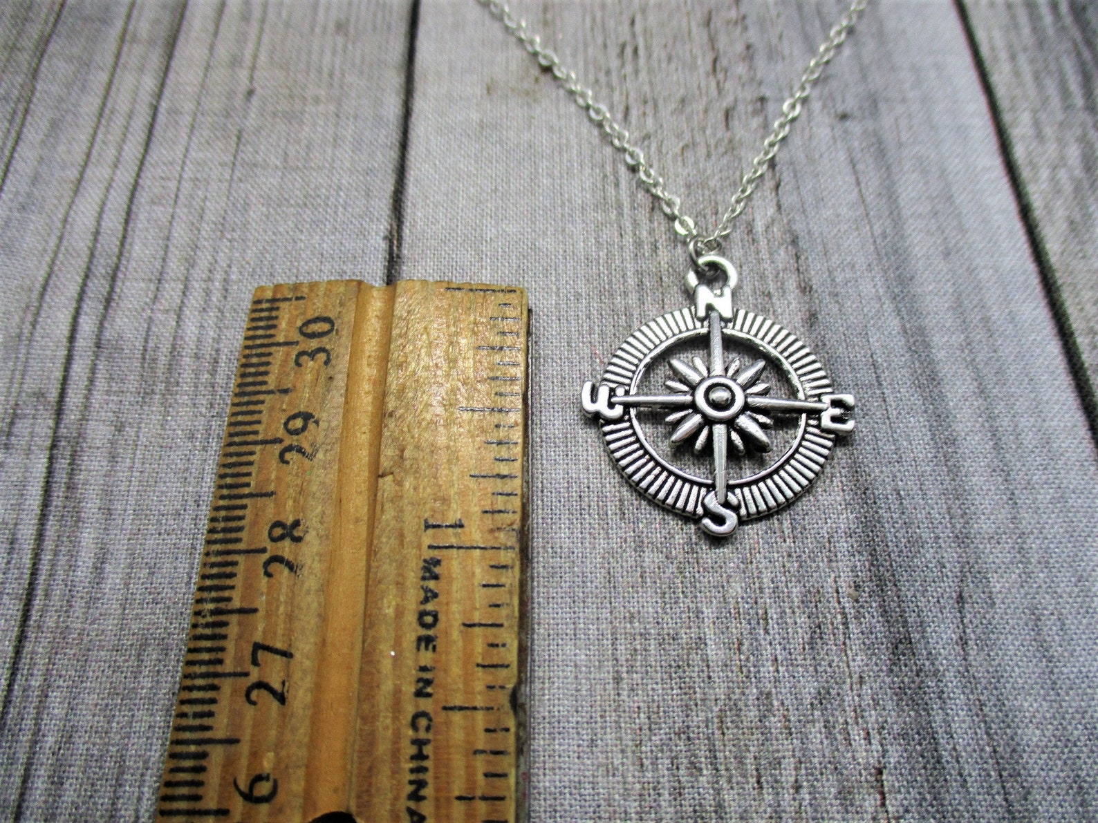 Compass Necklace Compass Jewelry Direction Traveler Gifts - Etsy