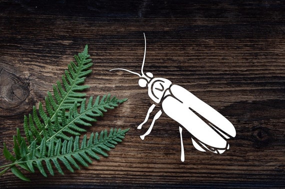 Firefly Decal Lightning Bug Vinyl Decal for Water Bottle - Etsy