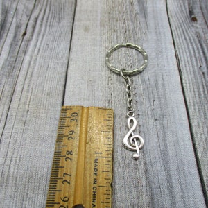Treble Clef Keychain Music Lovers Keychain Musician Gift Music Note ...