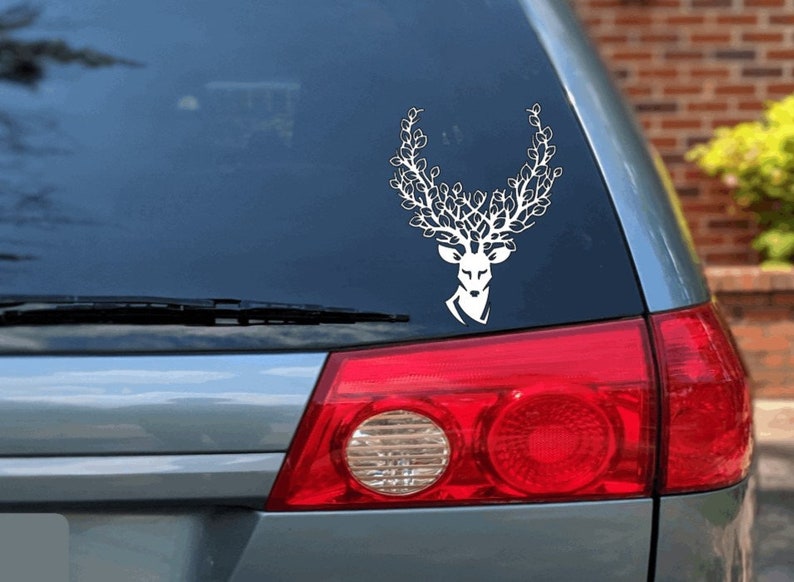 Deer Vinyl Decal for Bumper Sticker Laptop Tumbler Cup Mug - Etsy