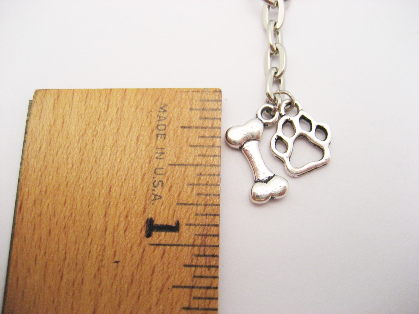 Dog Bone Keychain Dog Paw Keychain Dog Lovers Keychain Pet - Etsy