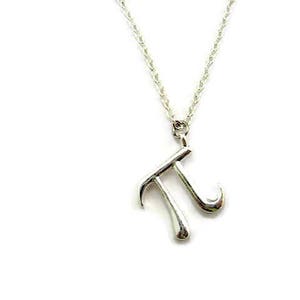 Pi Necklace Math Necklace Pi Symbol Necklace Math Jewelry Pi Jewelry Pi ...