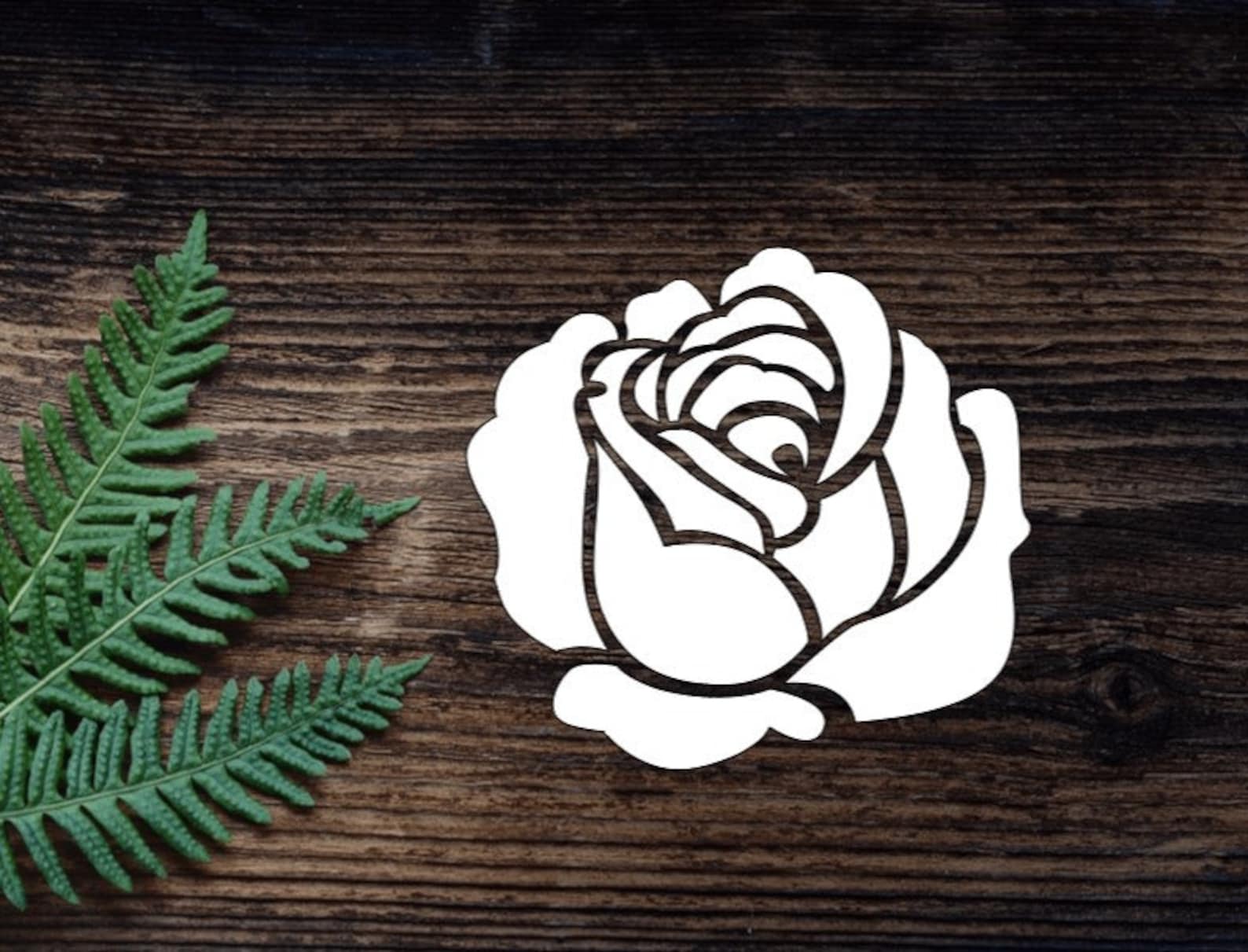 Rose Vinyl Decal for Bumper Sticker Laptop Tumbler Cup Mug - Etsy