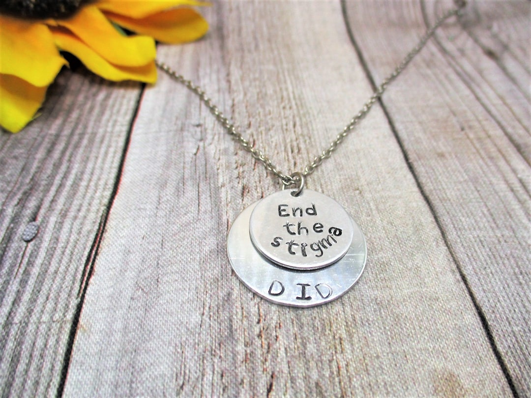 End the Stigma Necklace Mental Health Necklace DID Necklace Gifts for ...