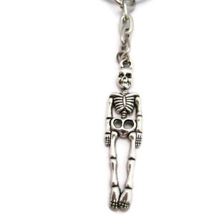 Skeleton Keychain Human Skeleton Keychain Anatomy Keychain Halloween ...