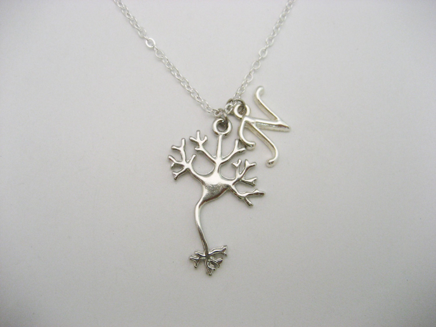 Neuron Necklace, Biology Necklace, Cell Necklace, Science Necklace ...