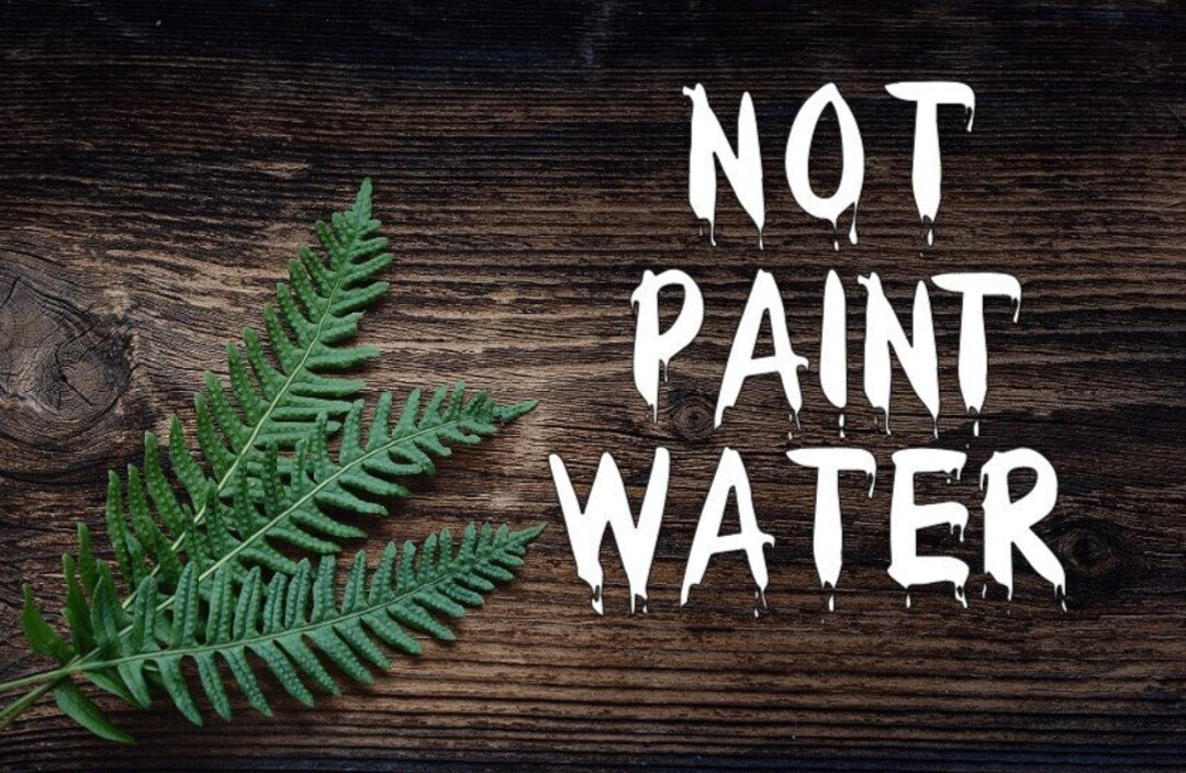 Vinyl Not Paint Water Decal for Water Bottle Sticker Cup Sticker Laptop ...