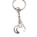 Personalized Moon Keychain, Initial Charm, Space Keychain - Etsy