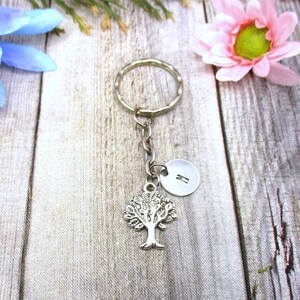 Tree Keychain Tree of Life Keychain Personalized Gifts for Her/ Him - Etsy