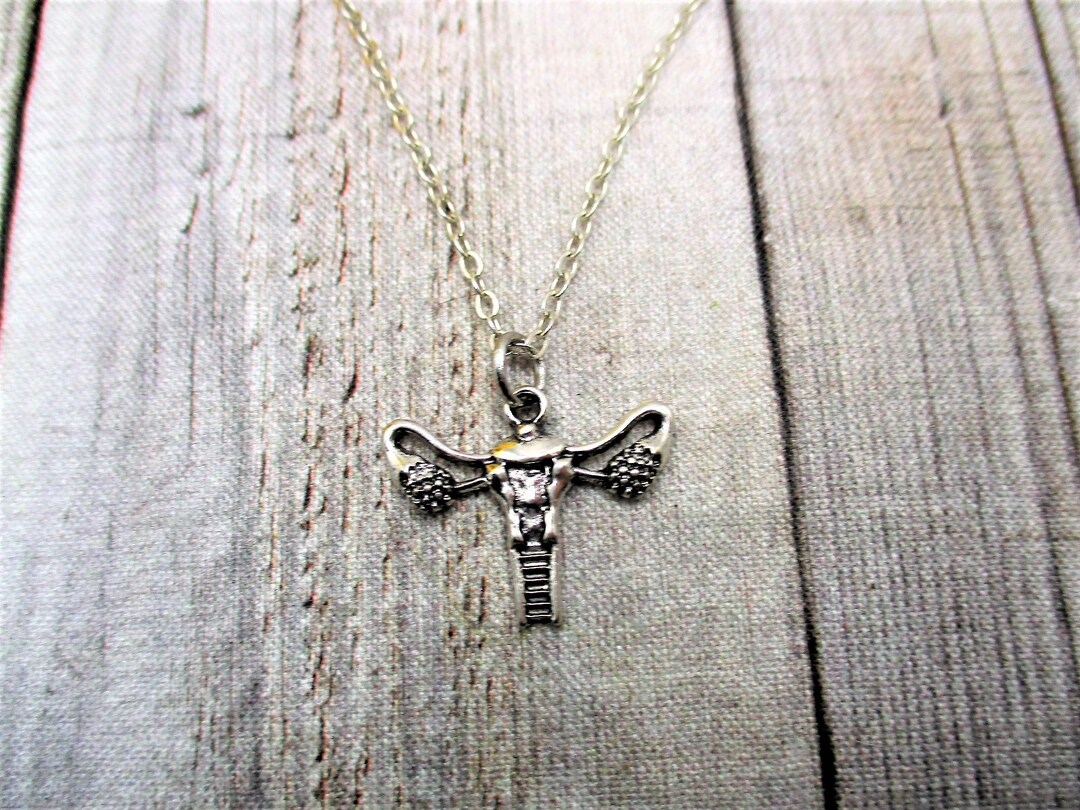 Uterus Necklace, Anatomy Necklace, Womans Rights Necklace, Uterus ...