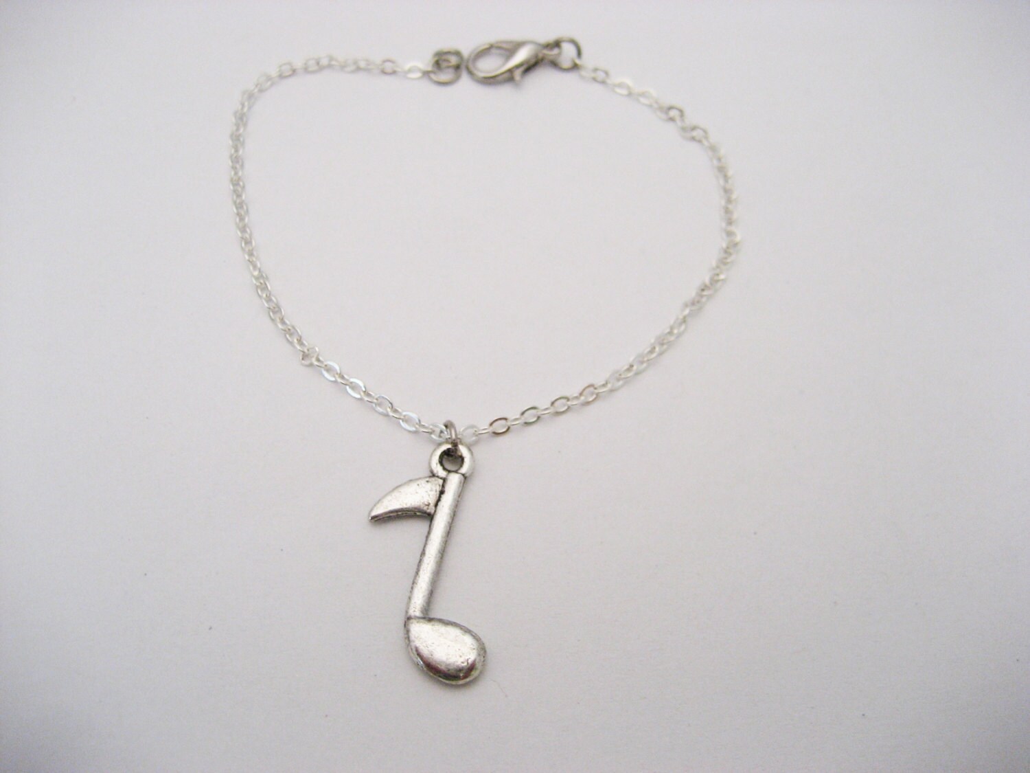 Quarter Note Bracelet Music Note Bracelet Quarter Note Jewelry - Etsy