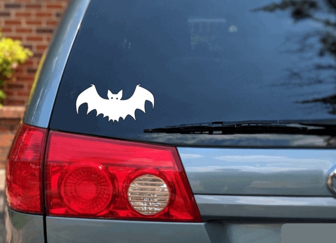Halloween Bat Decal Vinyl Bat Decal for Water Bottle Tumbler - Etsy
