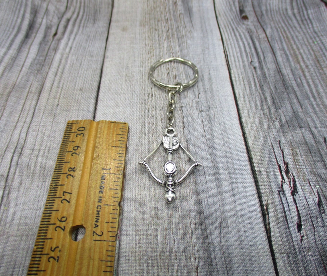 Crossbow Keychain Arrow Keychain Bow and Arrow Keychain | Etsy