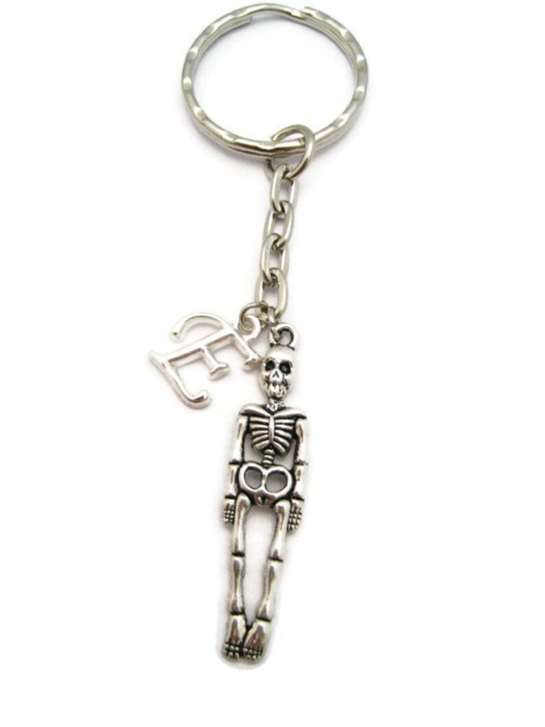 Skeleton Keychain Customized Personalized Gifts Human Skeleton | Etsy