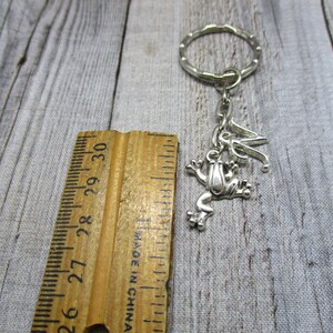 Frog Keychain Initial Jumping Frog Keychain Tree Frog Keychain ...