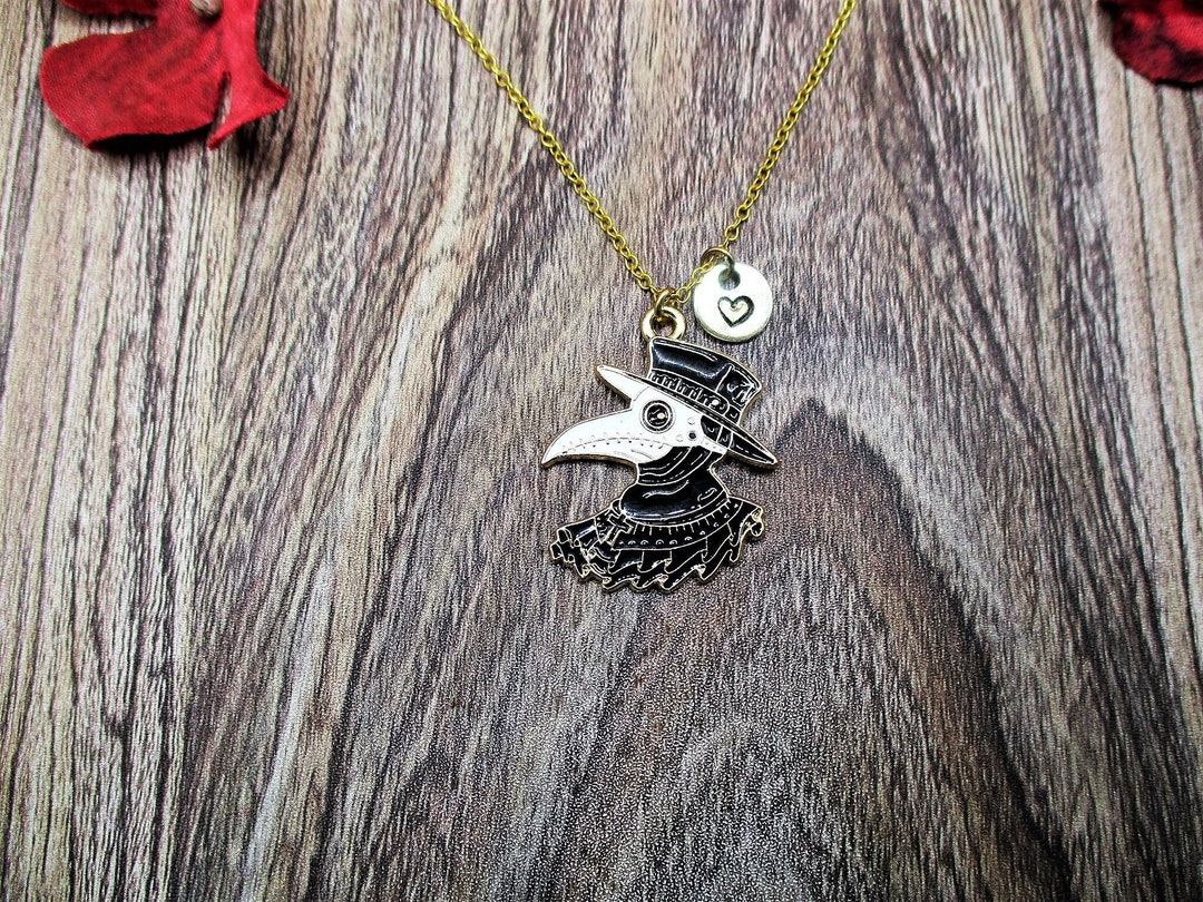 Plague Doctor Necklace Personalized Jewelry Plague Doctor Jewelry Gifts ...