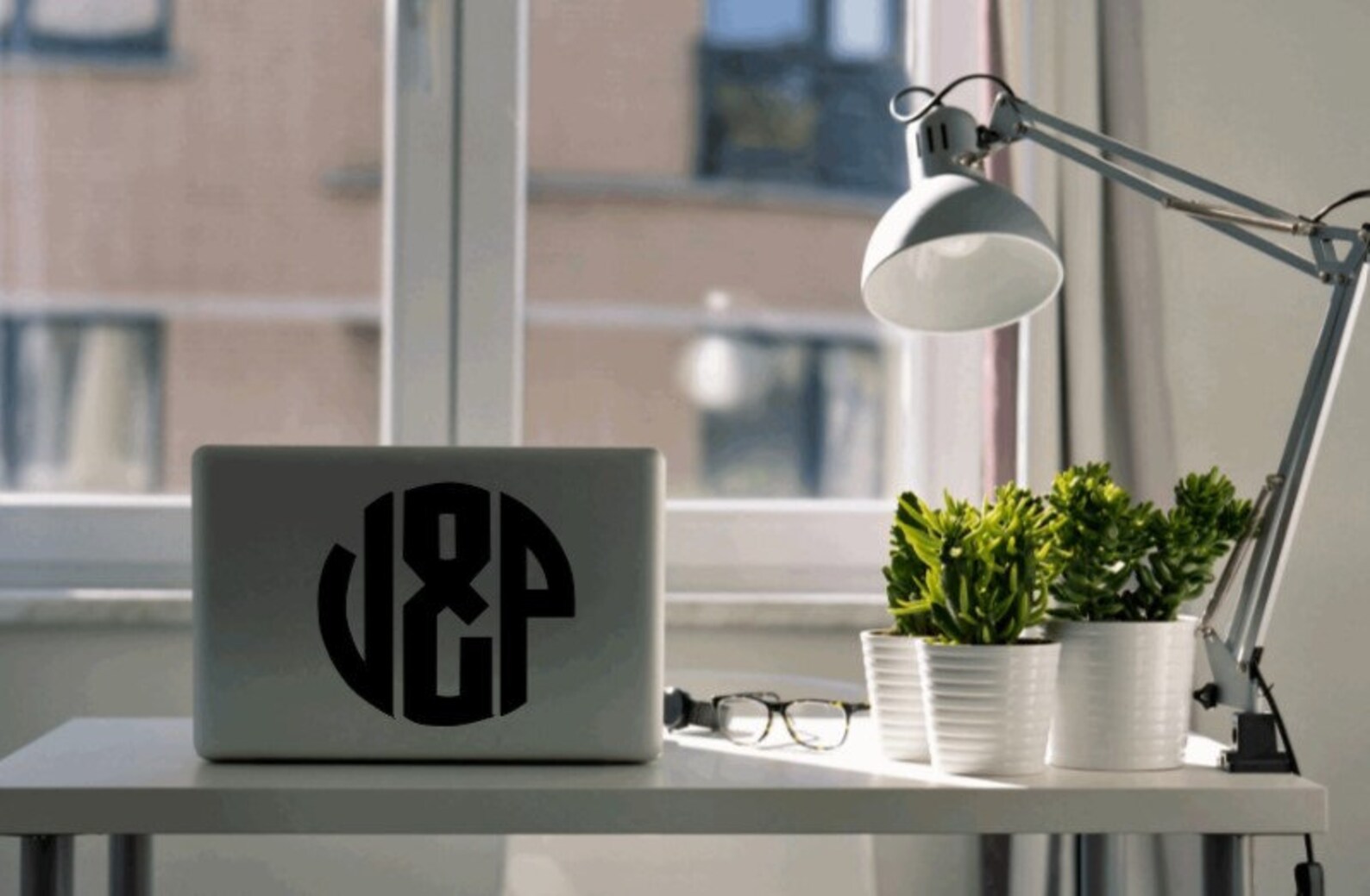 Personalized Vinyl Monogram Decal Customized Initials Window | Etsy