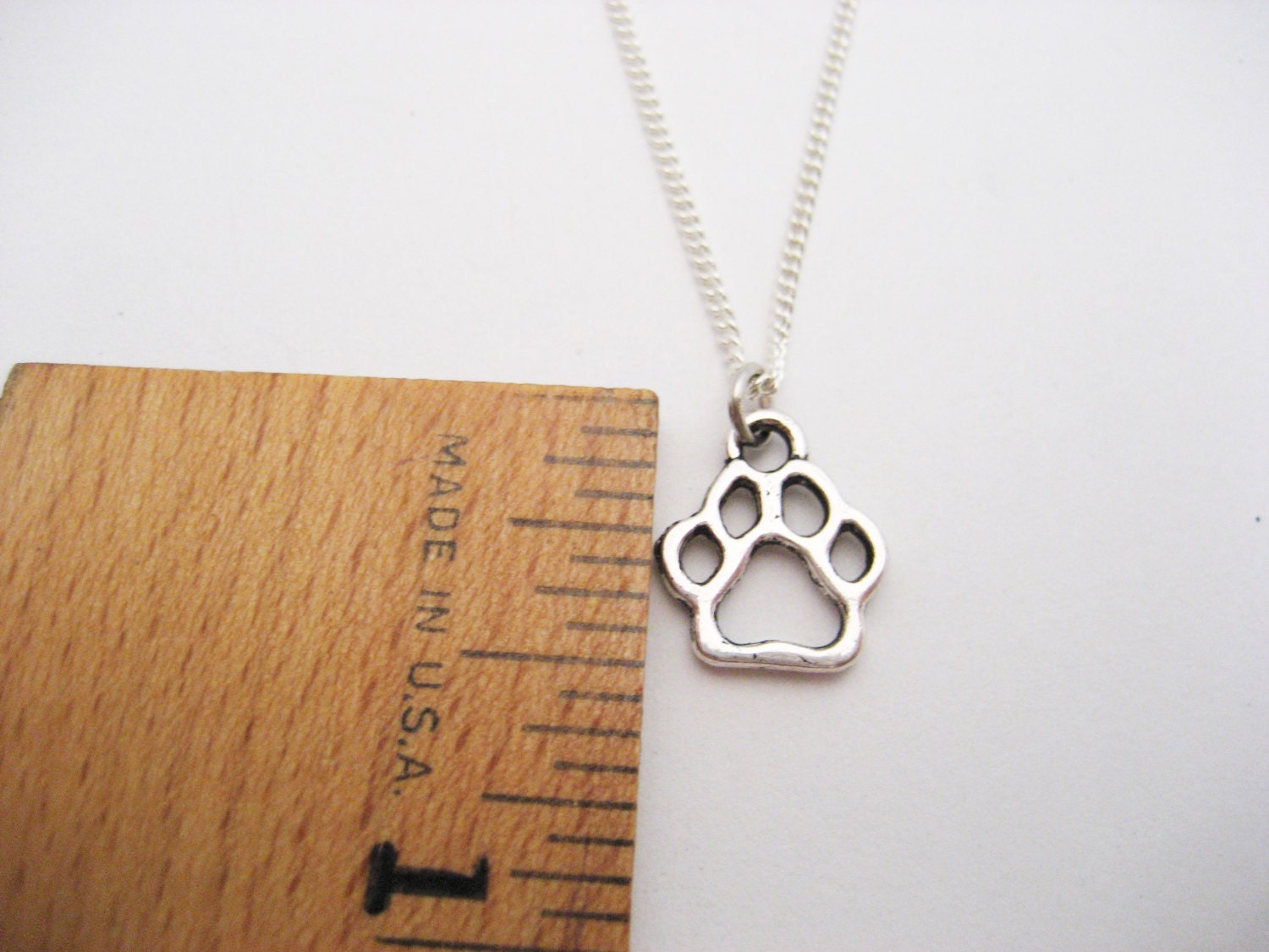 Dog Paw Necklace Paw Print Necklace Paw Necklace Pet Lover | Etsy