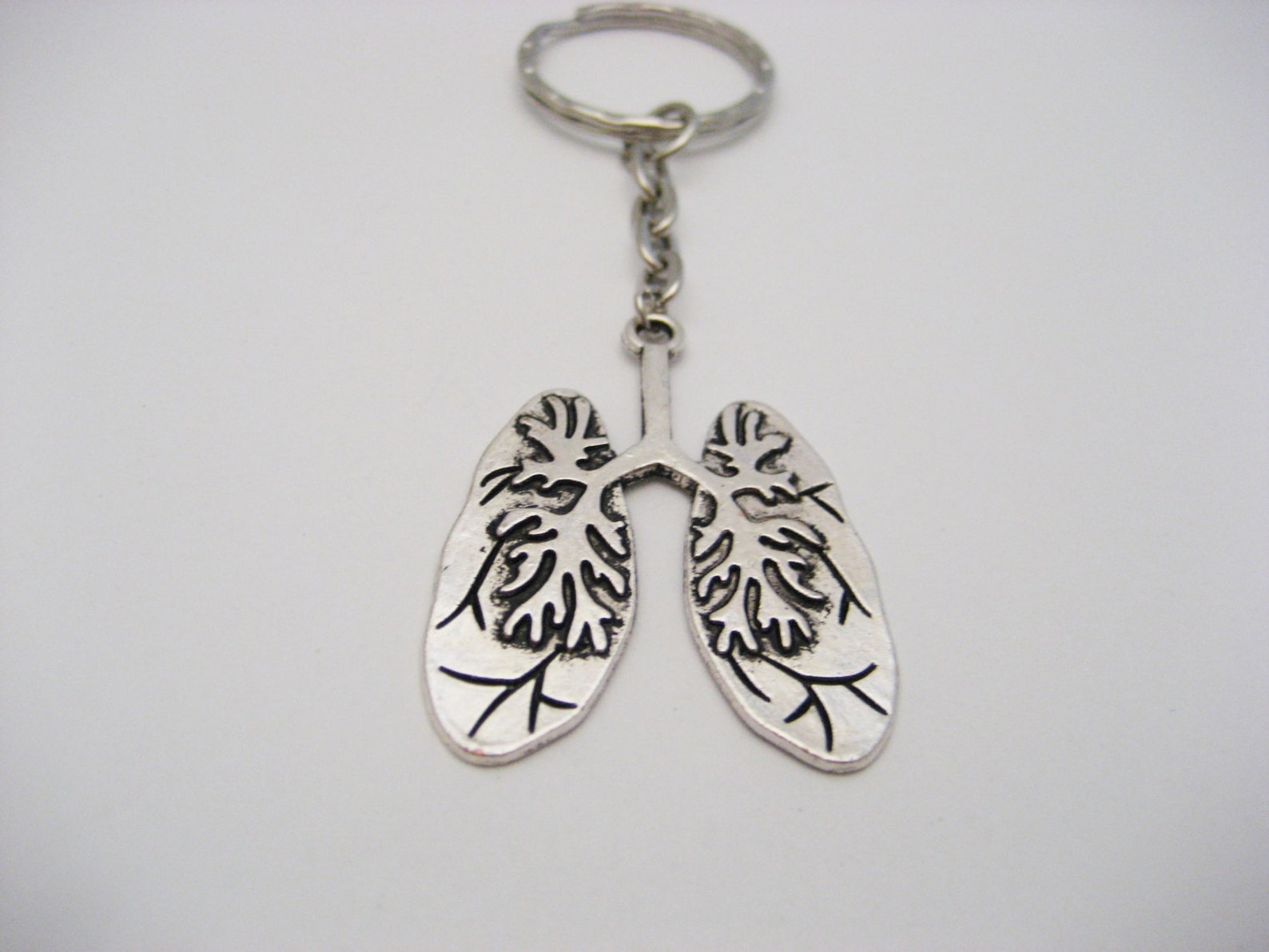 Human Lungs Keychain Science Keychain Biology Keychain Anatomical ...