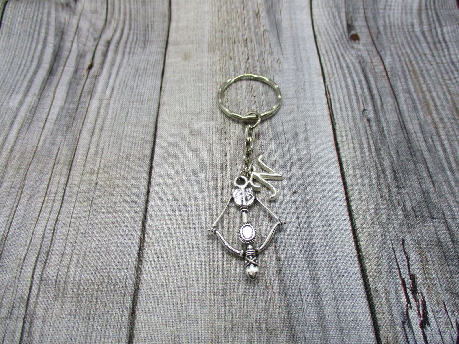 Crossbow Keychain Arrow Keychain Bow and Arrow Keychain - Etsy