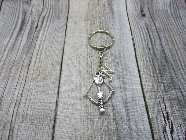 Crossbow Keychain Arrow Keychain Bow and Arrow Keychain - Etsy